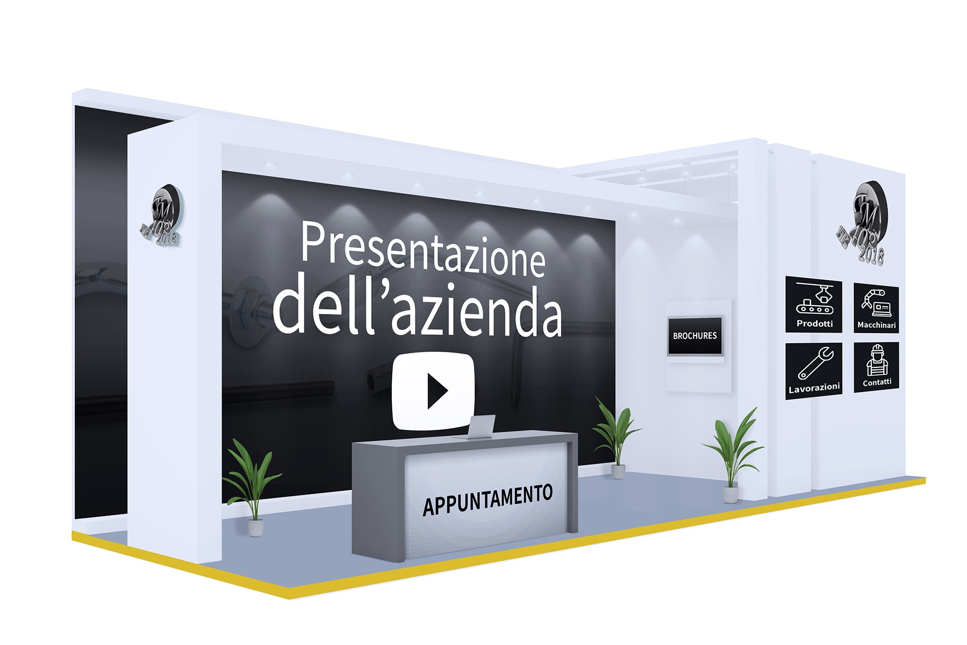 Stand Tor Mec - DG Ital Mec Show - Marketing Specialistico